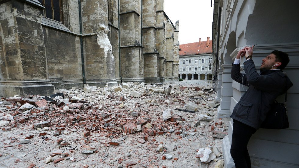 1 critical as magnitude 5.3 earthquake hits capital of Croatia, damages ...