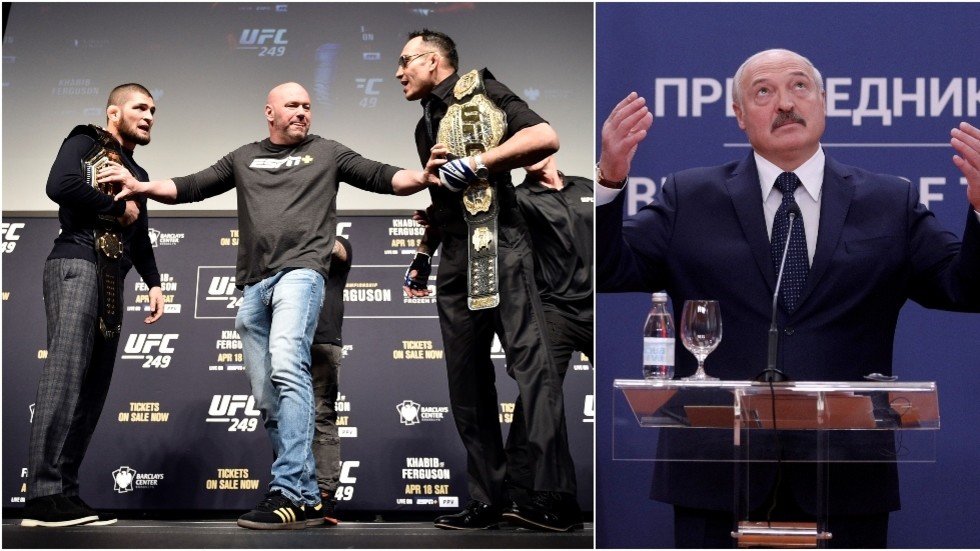 Khabib v Ferguson: Belarus MMA boss says country 'offered to host UFC ...