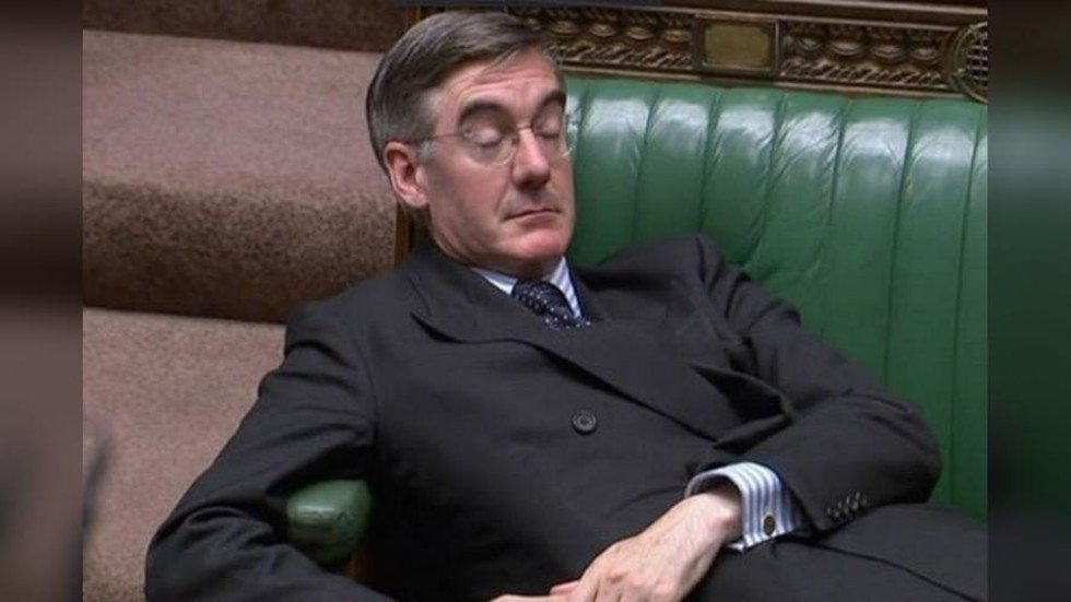 Labour MP takes swipe at Rees-Mogg by claiming ‘top half only’ Zoom ...
