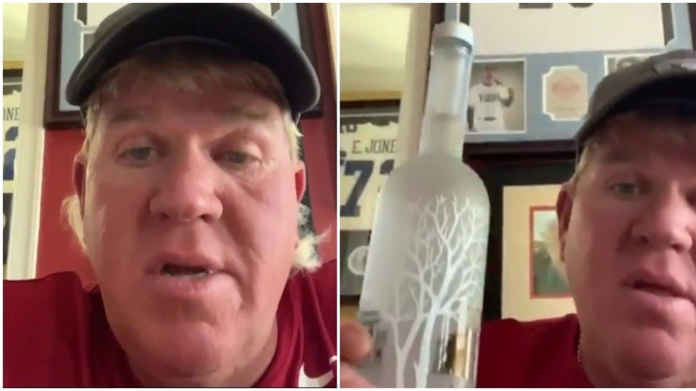 Golfer John Daly apologizes after suggesting downing BOTTLE OF VODKA a ...