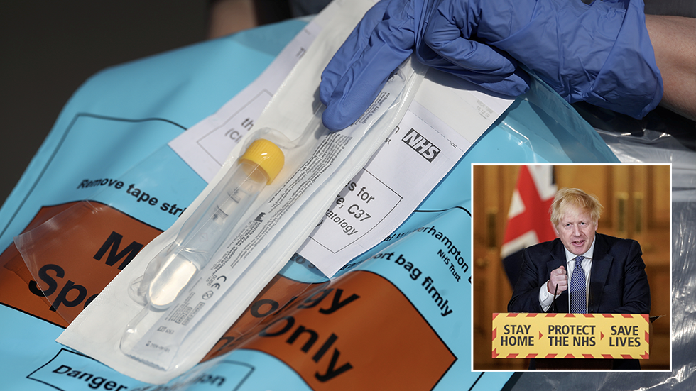 BoJo sets new 200k Covid-19 testing target as UK govt struggles to keep ...