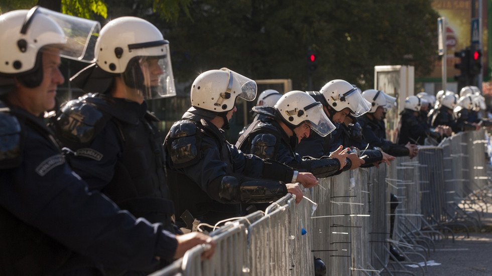 Montenegro police arrest 60 protesters after clashes over detention of ...