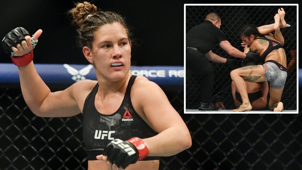 UFC's Cortney Casey's TIGHT armbar makes opponent SCREAM OUT in pain as ...