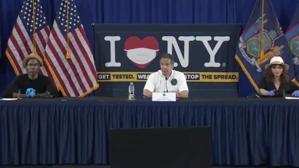 Cuomo desperately doles out celebs to sell new face mask executive ...