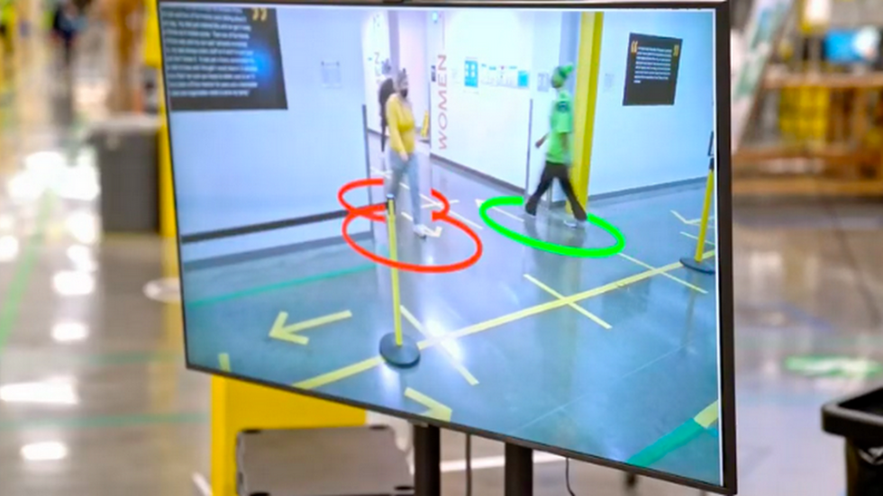 Amazon uses augmented reality to spy on its staff to ensure social ...