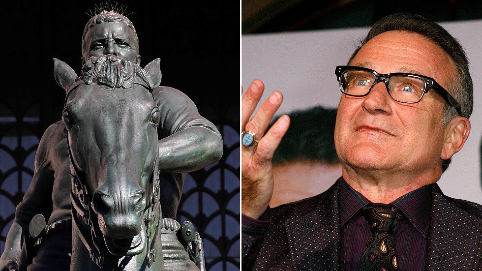 Ben Stiller wants Teddy Roosevelt statue replaced with… Robin Williams ...