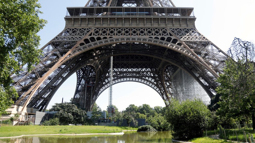 Eiffel Tower reopens after 3-month break, elevators off-limits — RT ...