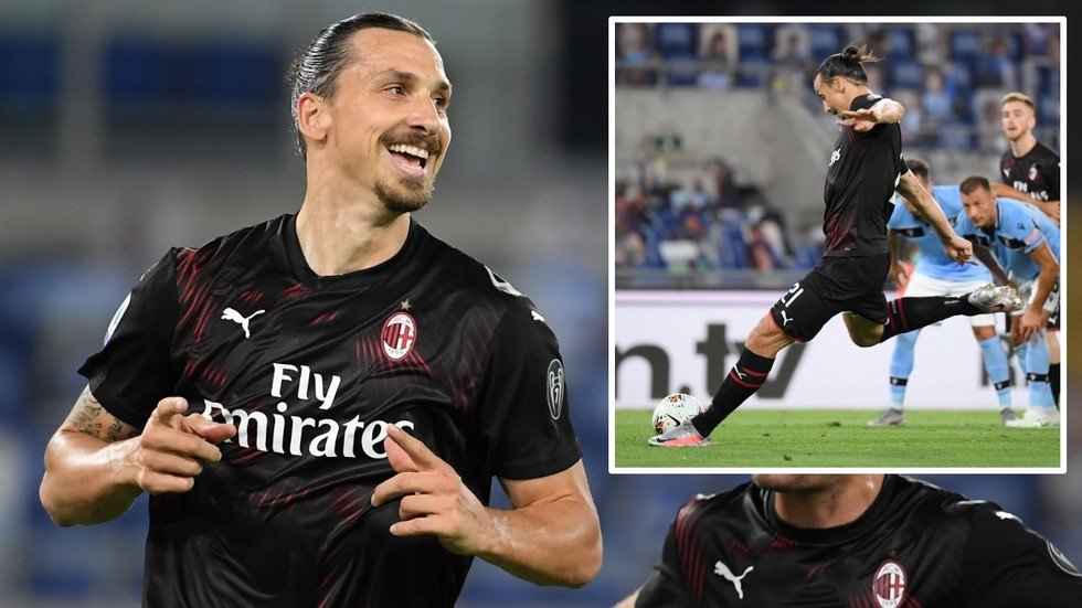 Zlatan is back! Ibrahimovic returns with a goal from the spot as AC ...