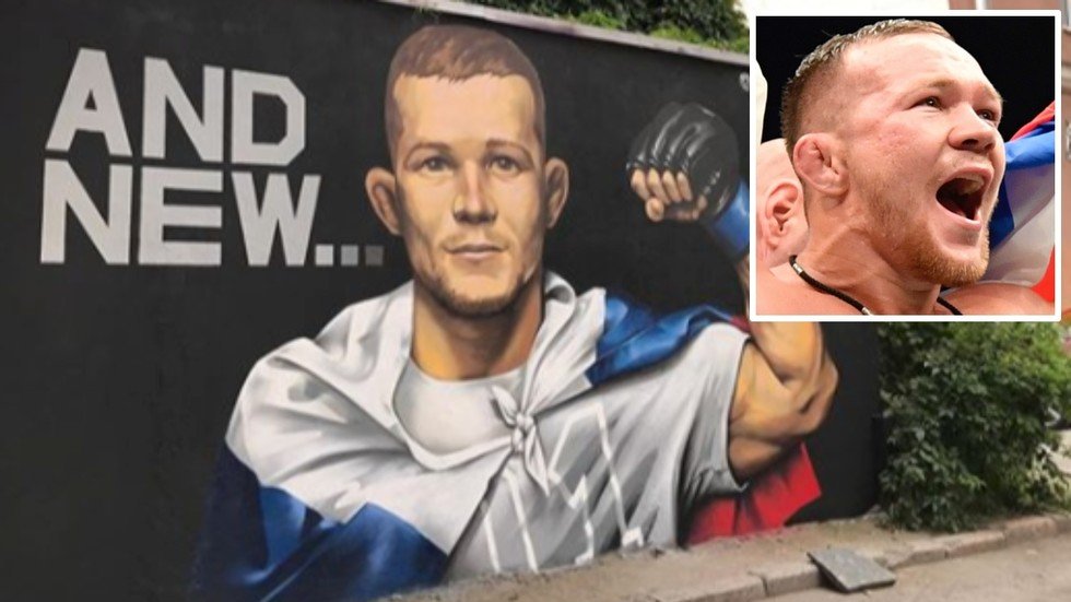 Title picture: New UFC champ Petr Yan immortalized by St. Petersburg ...