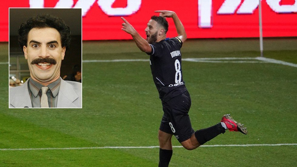 'Is that Borat on the commentary?' MERCILESS fans mock Russian football ...