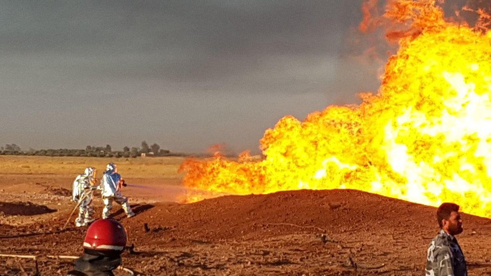 Gas pipeline blast that caused blackouts in Syria was 'almost certainly ...
