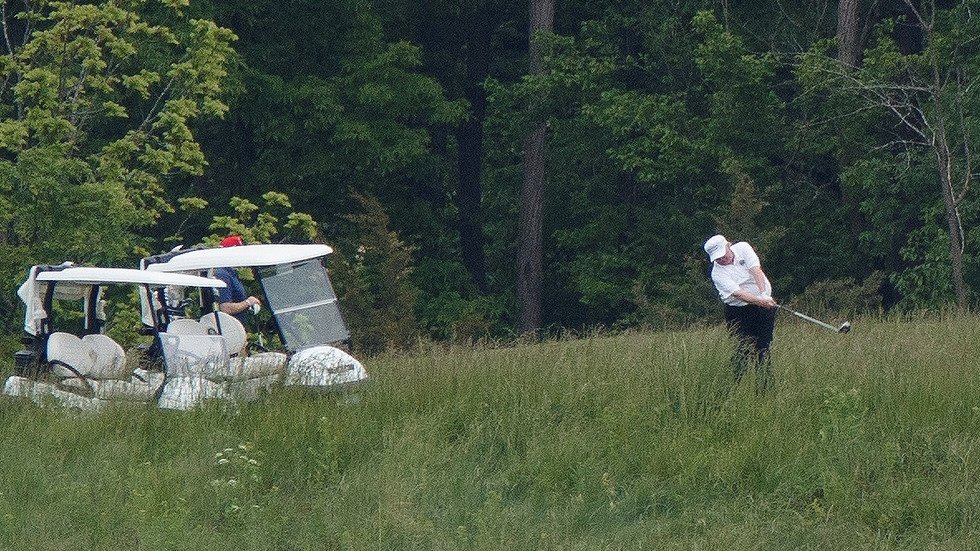 ‘Just like in a golf tournament’? Trump compares police shootings to ...