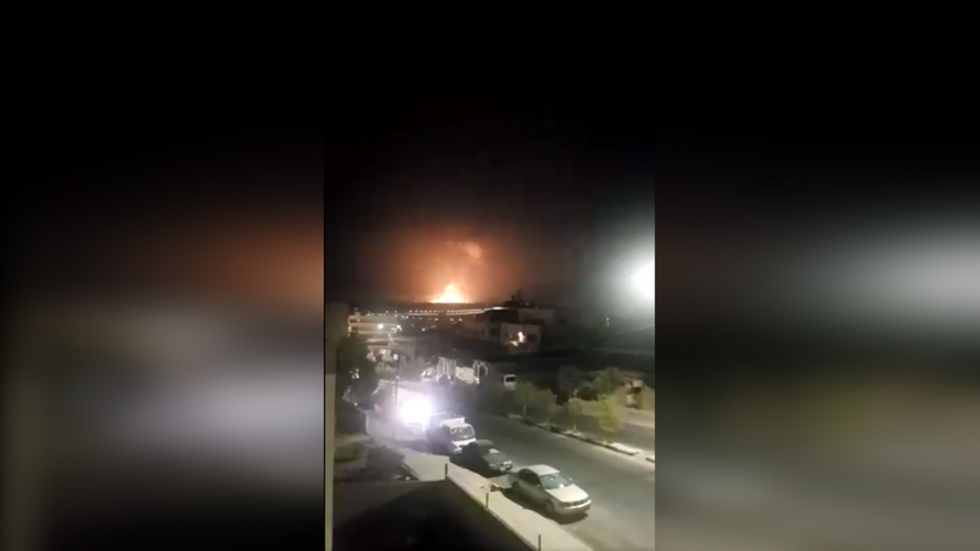 MASSIVE explosion shakes outskirts of Jordanian capital (VIDEO) — RT ...