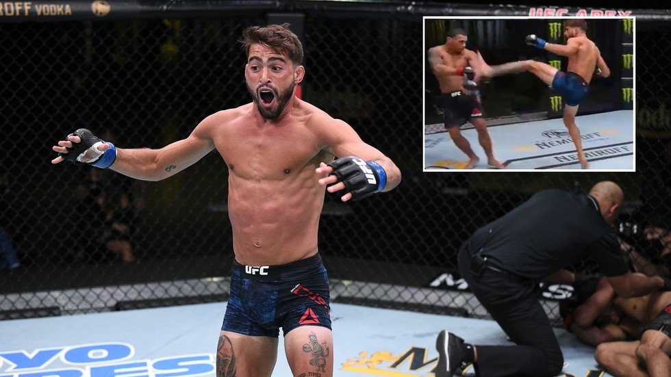 'Headkick of death!' UFC's Randy Costa flatlines opponent with vicious ...
