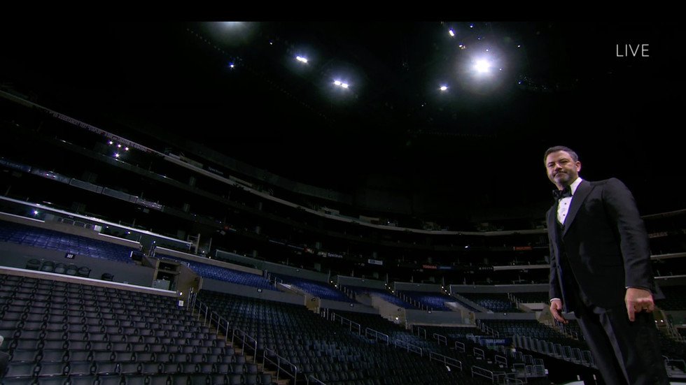 Inspiring or cringe-worthy? Emmys host Jimmy Kimmel ordered to shout ...