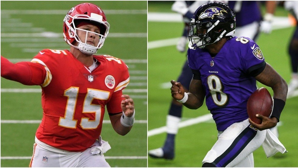 The future is now: NFL MVPs Mahomes and Jackson to battle for ...