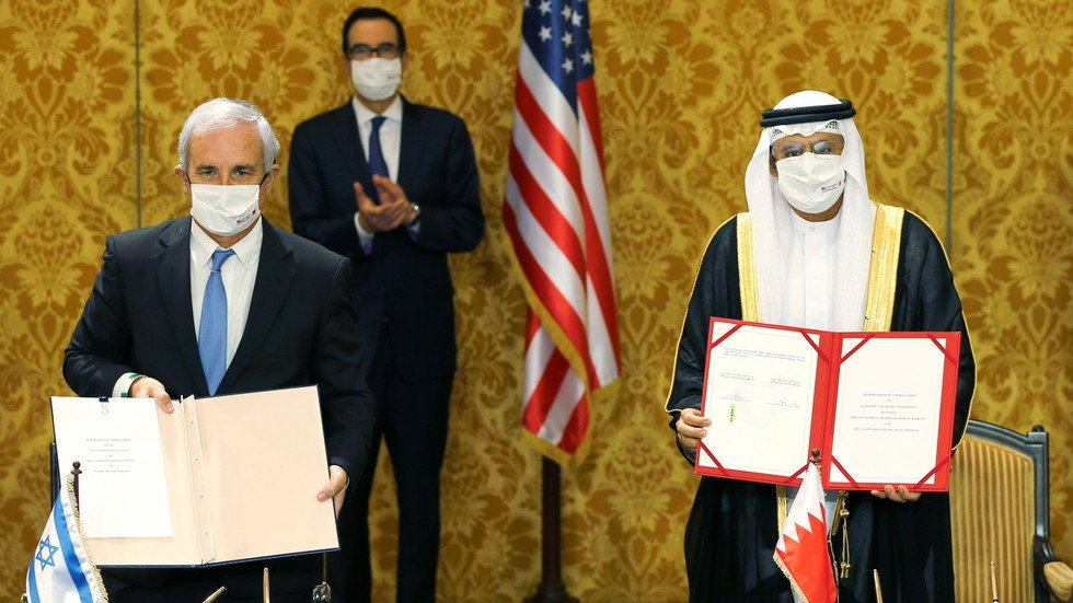 Israel, Bahrain formalize diplomatic relations during joint US-Israeli ...