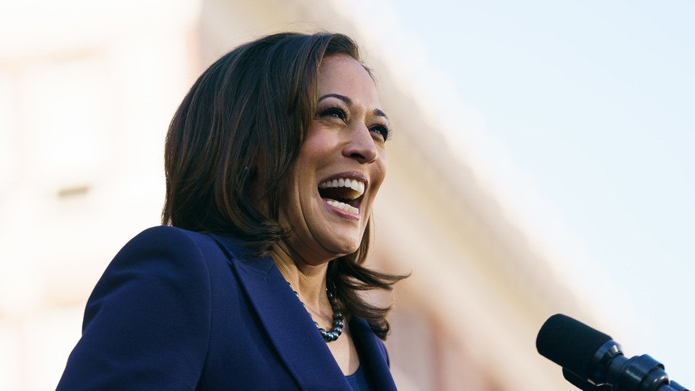 Kamala Harris bursts out laughing when asked if she’ll push for ...