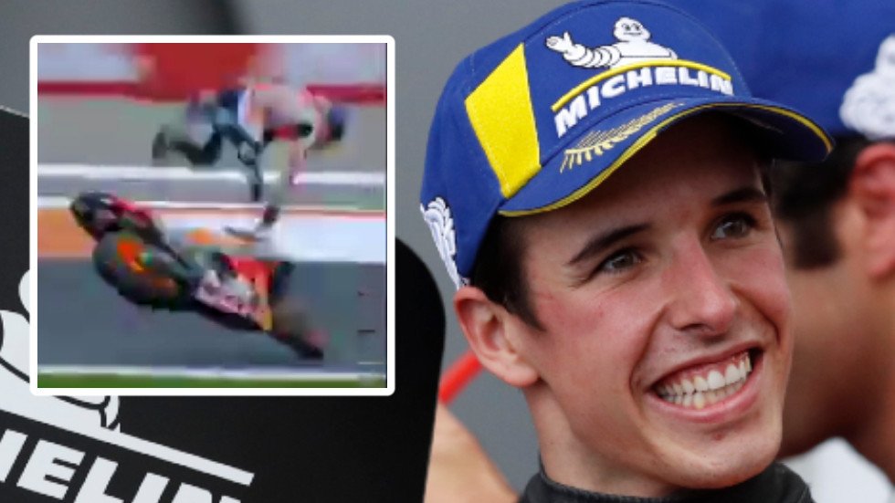 'How did he walk away?' Motorcycle champ flips over top of bike at ...