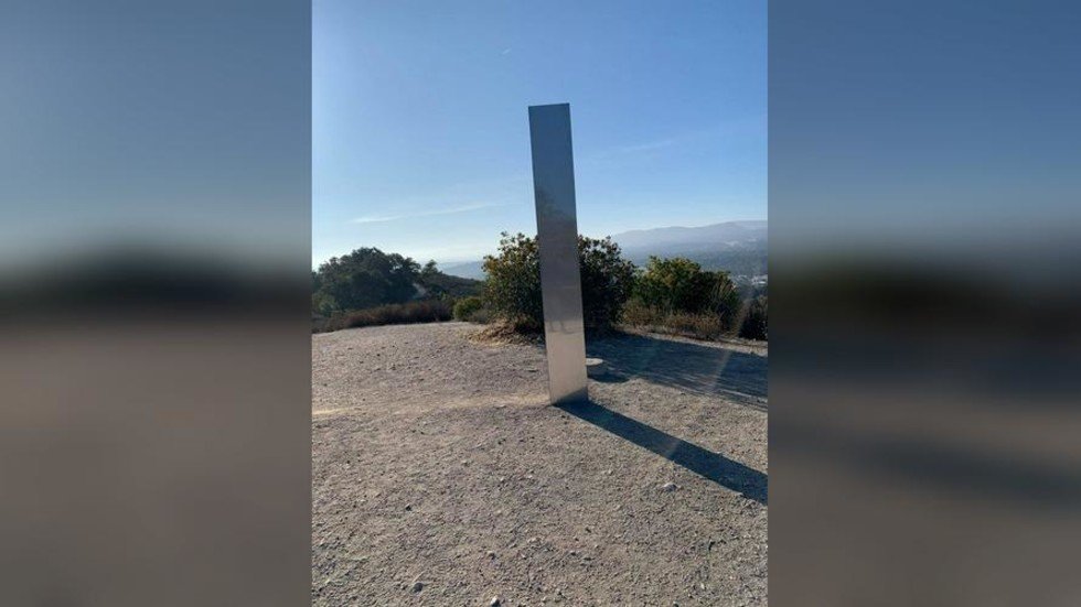 THIRD mysterious monolith discovered on California mountaintop as ...