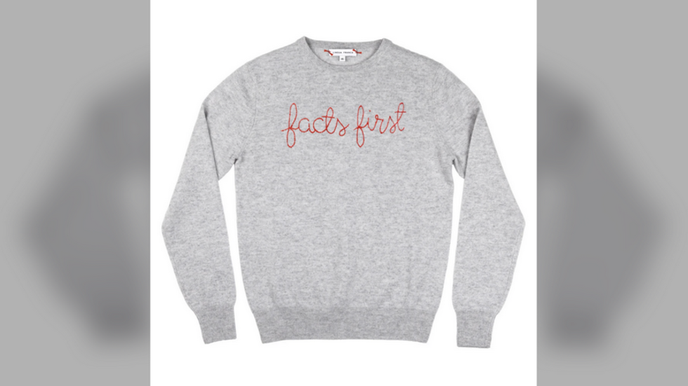 Limousine liberalism: CNN hawks designer-made ‘Facts First’ sweatshirts ...