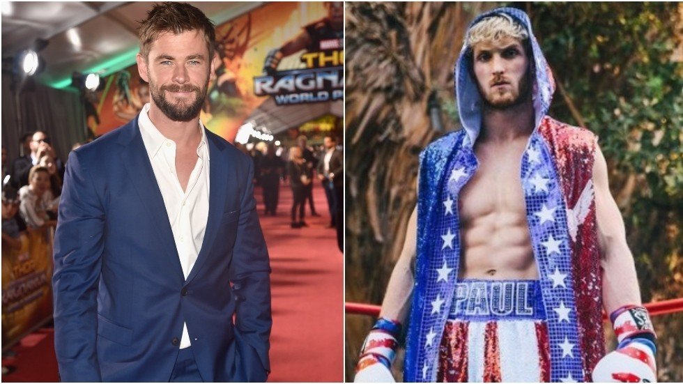 Marvel-ous: YouTube boxing rookie Logan Paul targets ‘Thor’ star ...