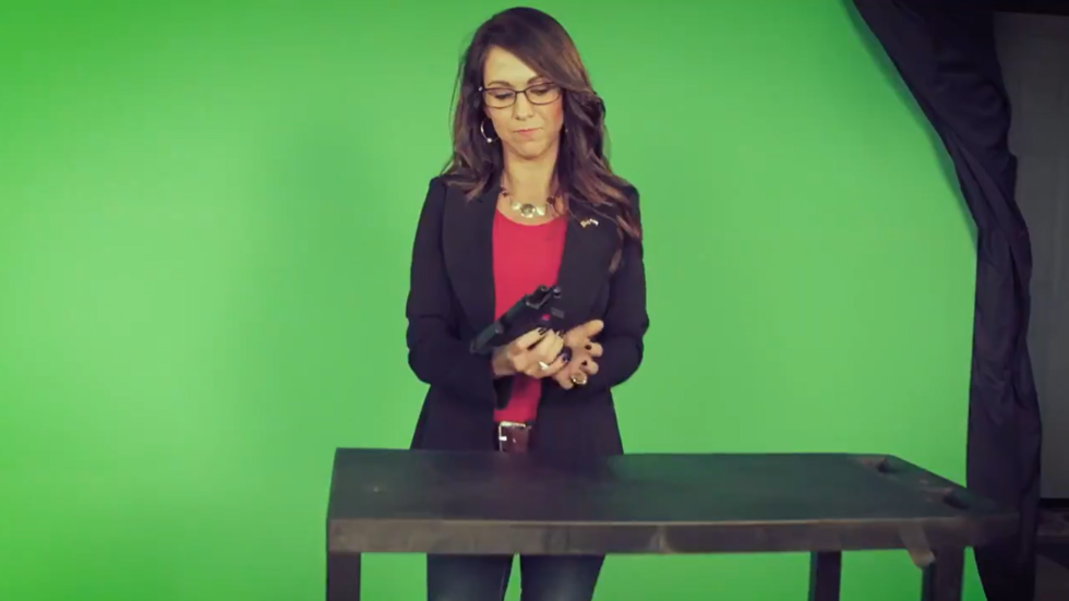 New Republican US representative TRIGGERS critics with ad saying she ...