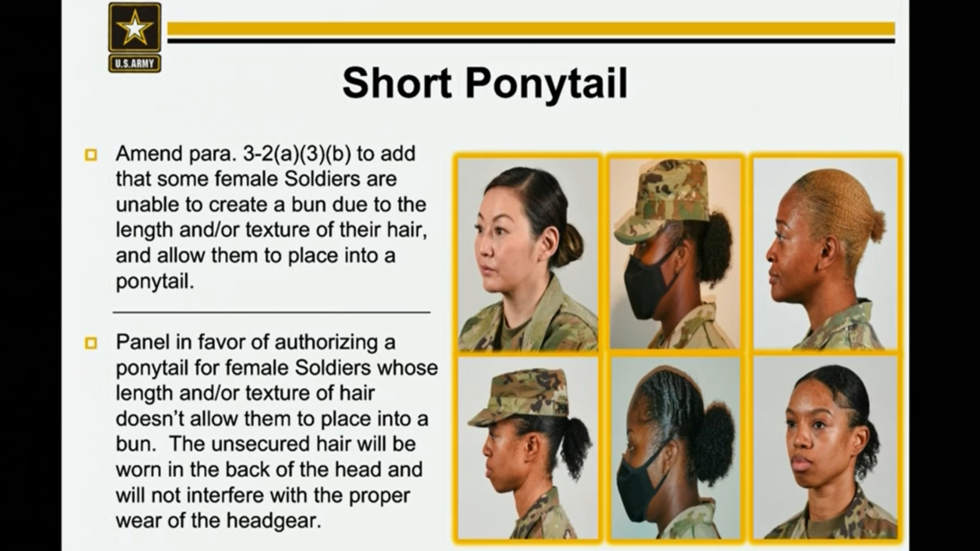'Nail polish in camouflage'? Army eases grooming rules, allows ...