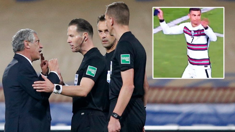 ‘We’re with you’: Fans stunned as raging Ronaldo storms off in Serbia ...