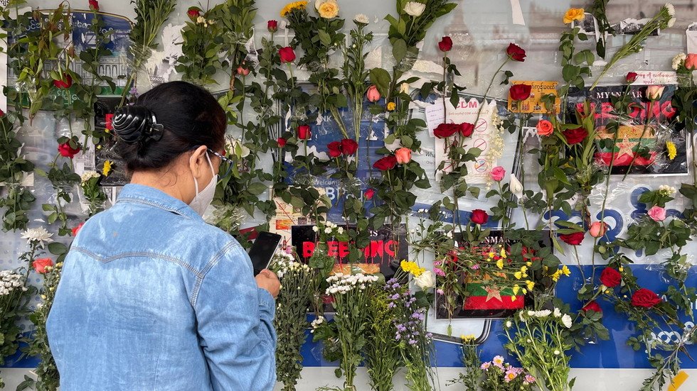 Candlelit vigils & ‘flower strikes’: Anti-coup protests continue in ...