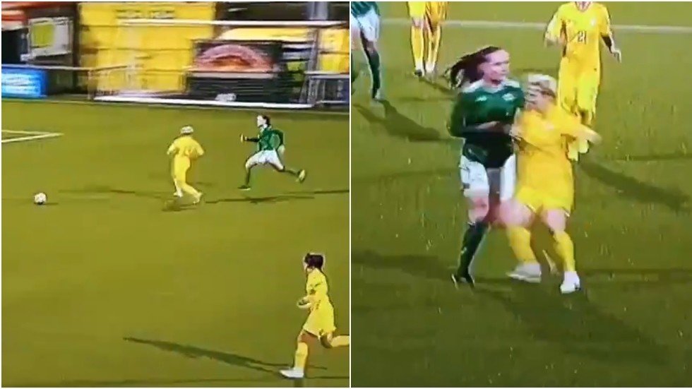 WATCH: Football fans in hysterics at ‘most cynical foul in history’ as ...