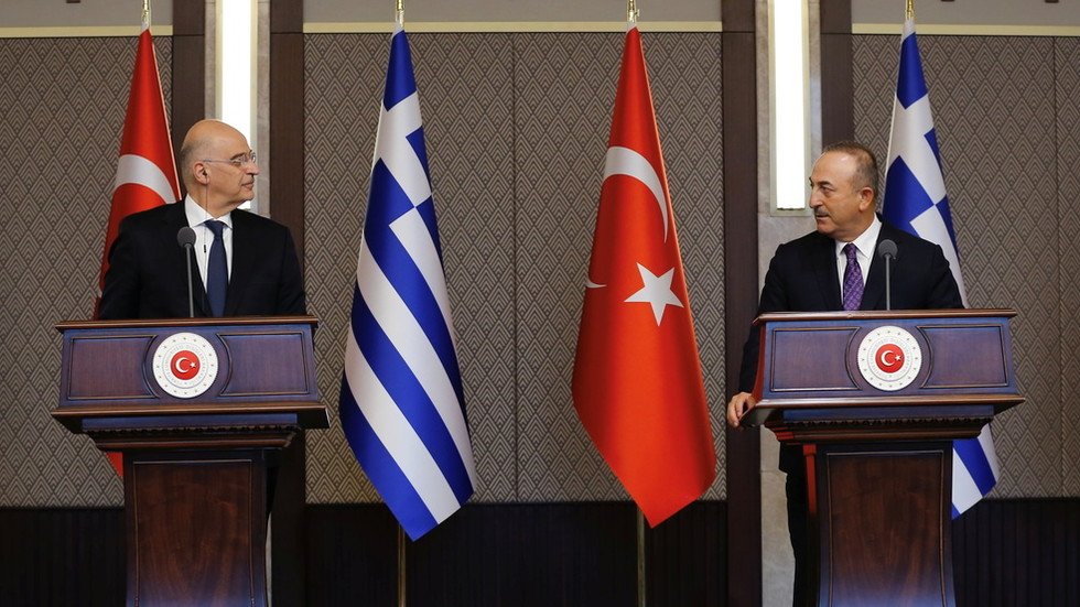 First high-level Greek-Turkish diplomatic talks in a year descend into ...