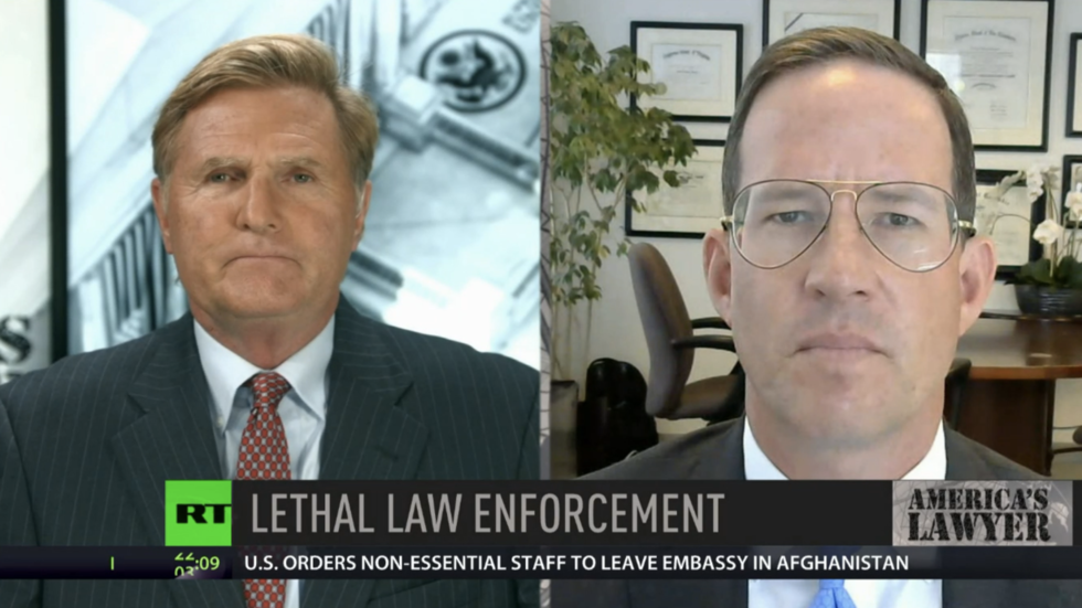 Isaiah Brown shot by deputy 10 times WHILE calling 9-1-1 — RT America’s ...