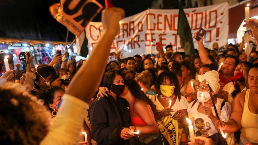 Locals demand justice after death toll in Rio de Janeiro’s most lethal ...