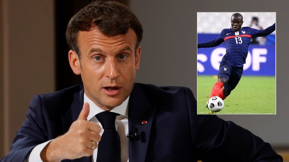‘He is an example’: French President Macron backs Kante for Ballon d'Or ...