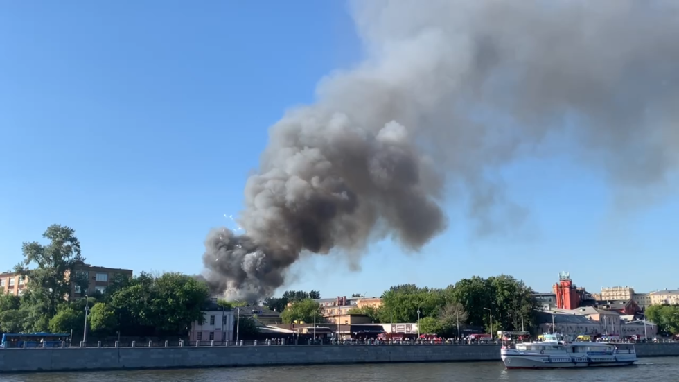 Injuries reported as huge blaze with multiple EXPLOSIONS engulfs ...