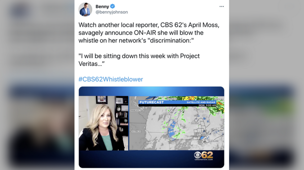 Local CBS anchor slams own network live on air over ‘discrimination ...