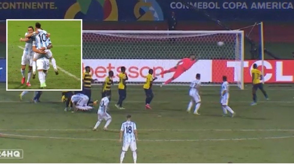 WATCH: Messi scores SENSATIONAL free-kick in all-star performance to ...