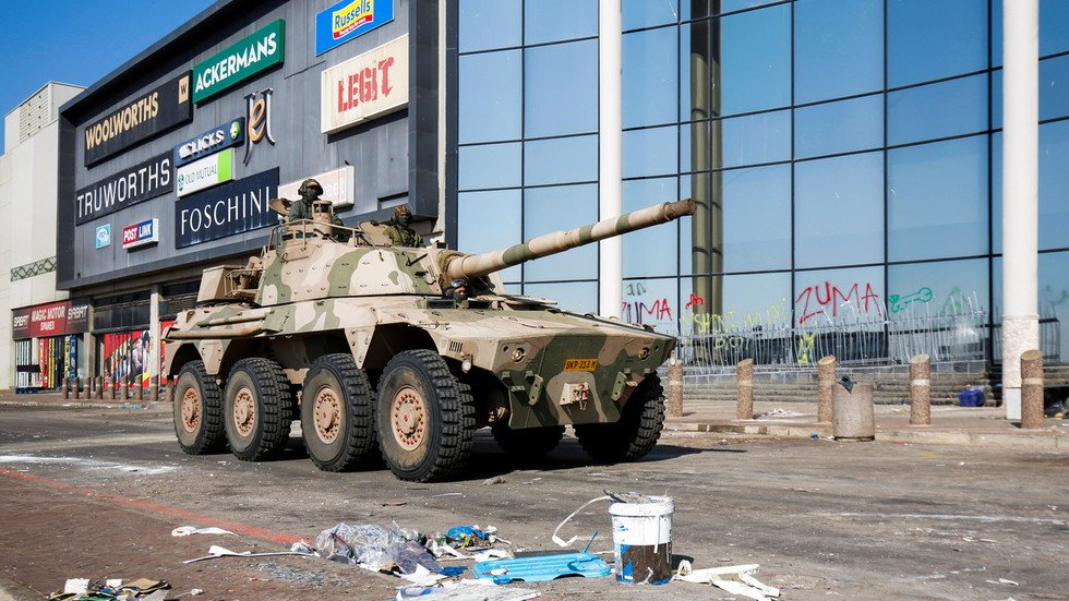 Death toll in South African unrest jumps above 200 as looting and ...