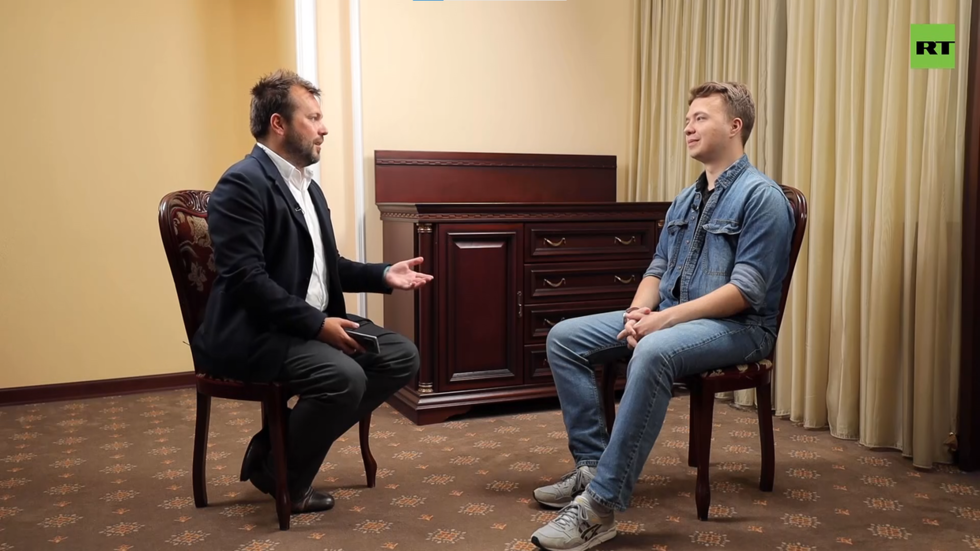 ‘The revolution is already over’: Activist Roman Protasevich speaks to ...