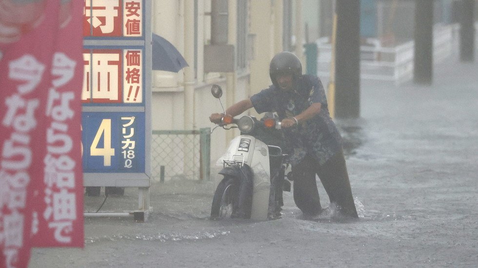 Japan issues highest emergency alert for over 1mn people as heavy rain ...