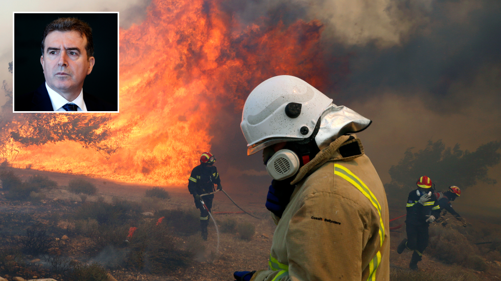 Greek PM fires public-order minister after wildfires destroy a quarter ...