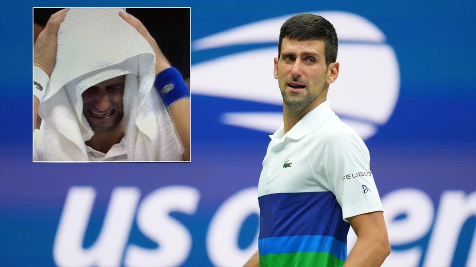 ‘This is pressure’: Fans feel for Djokovic as star IN TEARS before ...