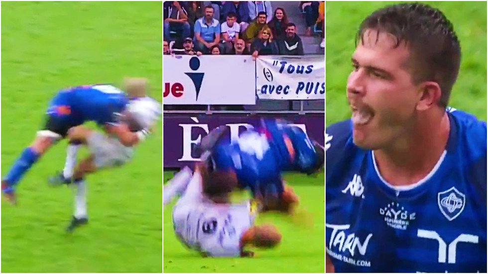 ‘That’s not a tackle, that’s attempted murder’: Rugby player shown ...