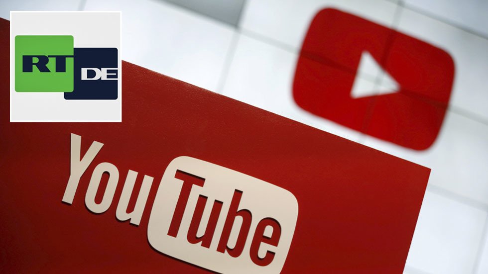 YouTube is out of order banning channels like RT in Germany, as it’s ...