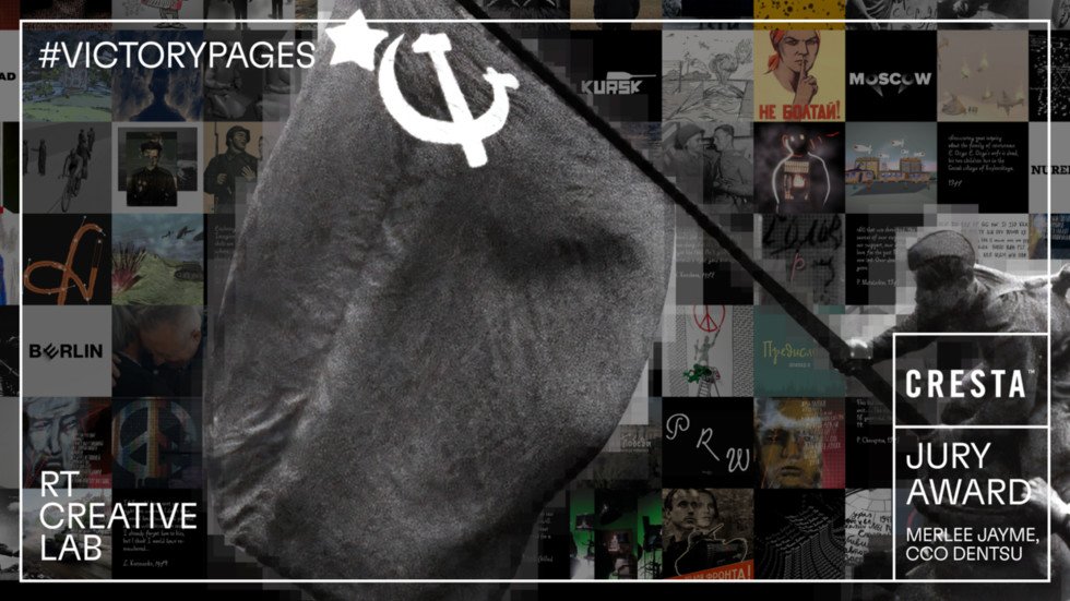 RT Creative Lab wins Jury Award at 2021 Cresta for #VictoryPages WWII ...