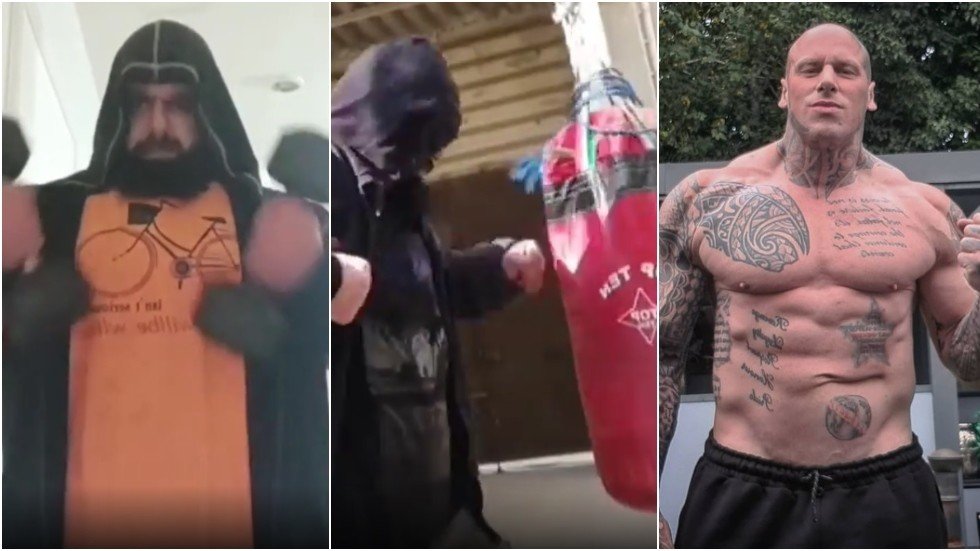 ‘Iranian Hulk’ showcases strength & pounds wall as he prepares for ...