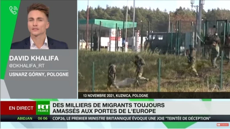 RT journalists ‘handcuffed’ & detained near Polish-Belarusian border ...