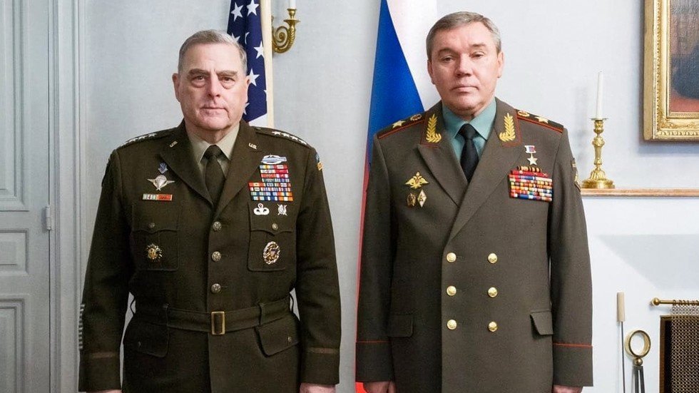 Russia & America's top generals speak by phone — RT Russia & Former ...