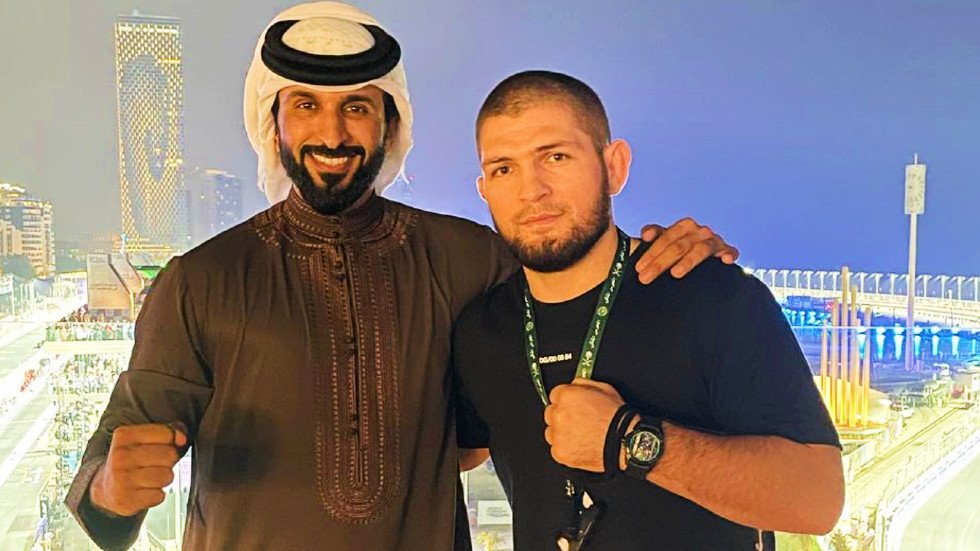 Khabib shares snap with Bahraini royalty after watching Saudi Arabian ...